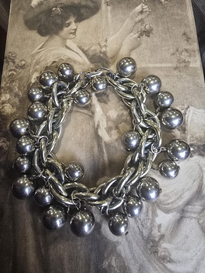 Designer Coro Ball Chain Mid Century Modern Modernist 60s 1960s Mod ...