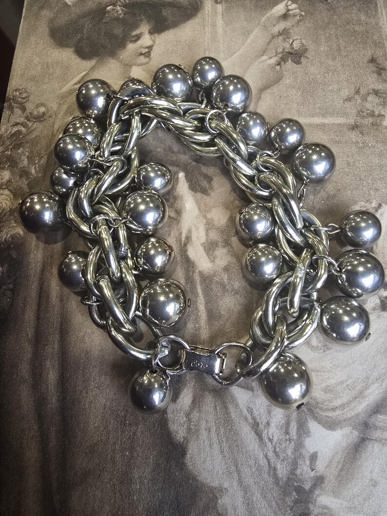 Designer Coro Ball Chain Mid Century Modern Modernist 60s 1960s Mod ...