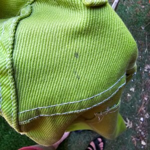 60s 1960s Chartreuse Regal Rancher Wrangler 50s Style Denim Jeans Waist ...