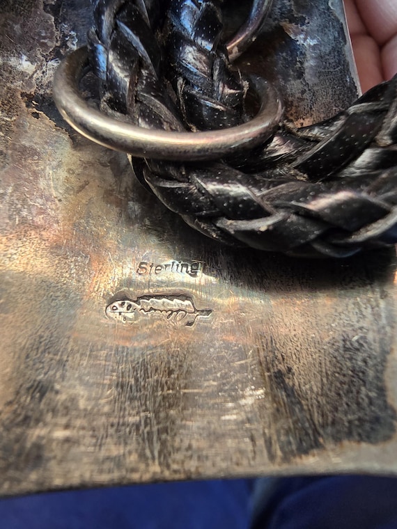 Alvin and Lula Begay Navajo designer sterling silver … - Gem