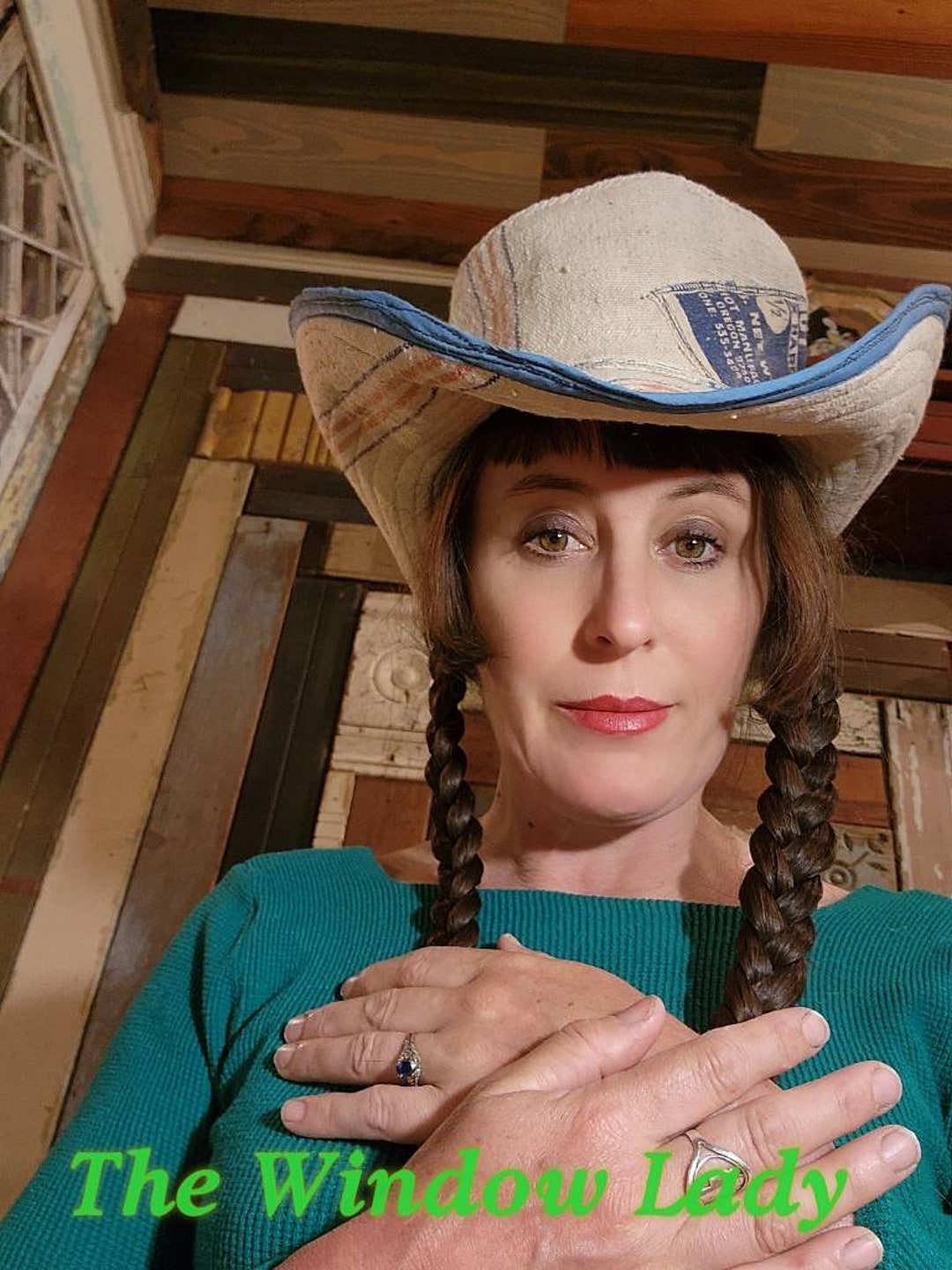 The Window Lady Designer Upcycled Patchwork Flour Feedsack Seed Feed ...