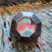 Art Deco Tri Fold Rare Compact Octagon Antique Vintage Seventeen ...