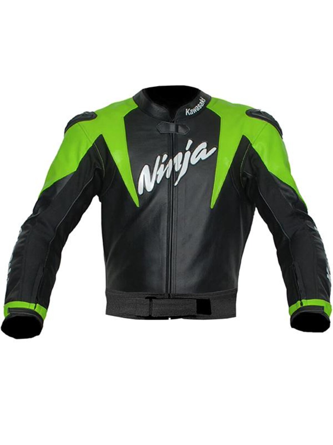Kawasaki Ninja H2R Motorcycle Leather Racing Moto Jacket | Motogp Biker ...