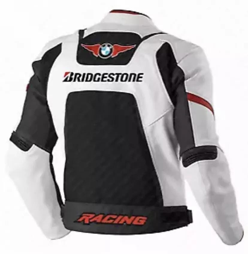 BMW New Men Motorbike Leather Jacket Motorcycle Bikers Racing Sports ...