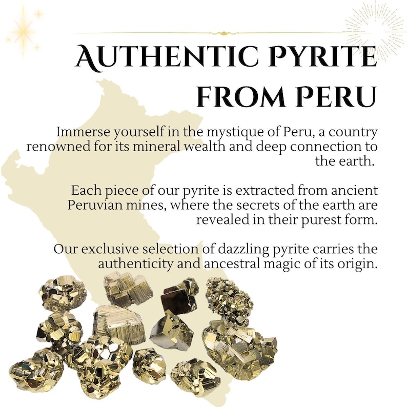 Natural Pyrite Crystal From Peru - Brilliant Cubic, Octahedral or ...