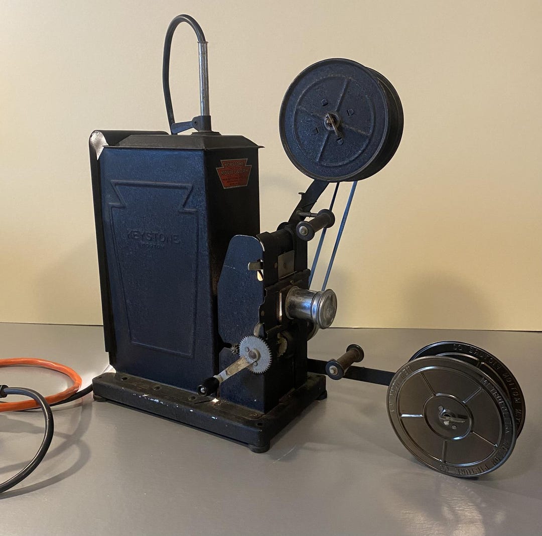 1920's Keystone Hand-crank Toy Movie Projector - Etsy