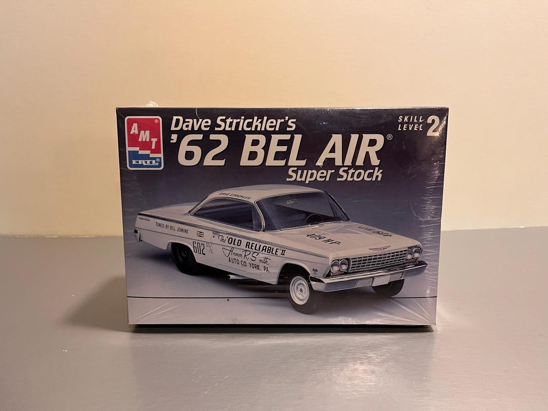AMT 1993 Model Dave Stickler's '62 Bel Air Super Stock 1:25 Scale ...