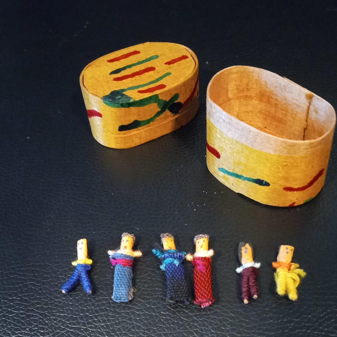 Lovely Set of 1981 Trouble Dolls From Guatemala - Etsy
