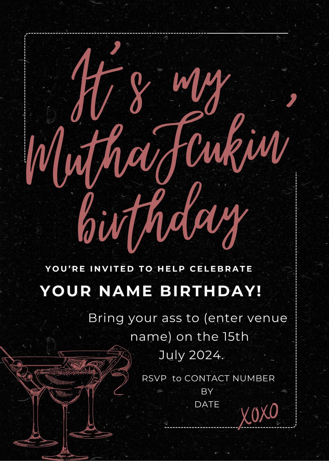 Digital Invitations for Any Event - Etsy
