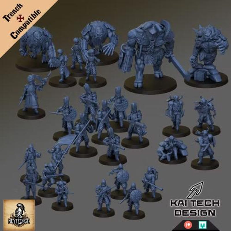 Trench Crusade Miniatures - Etsy