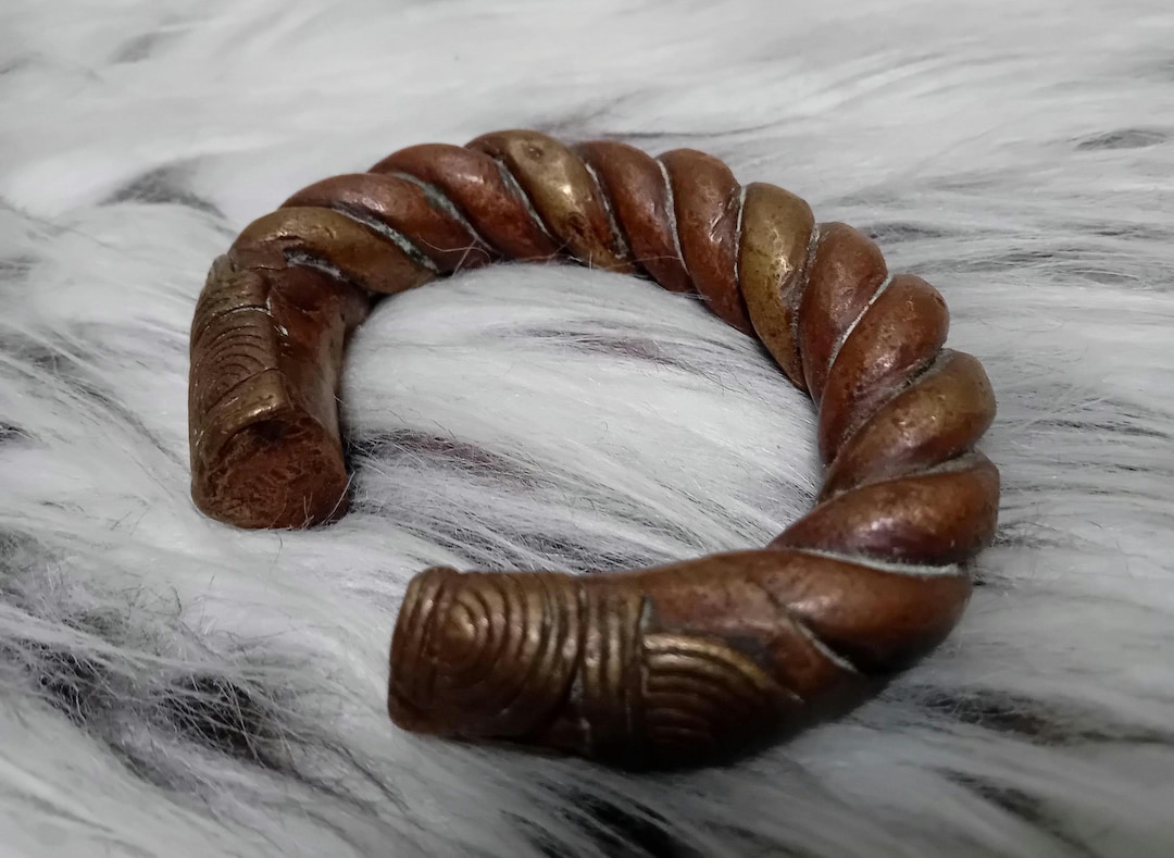 Ancient "manilla"/traditional African (slave) Trade Currency in Copper ...