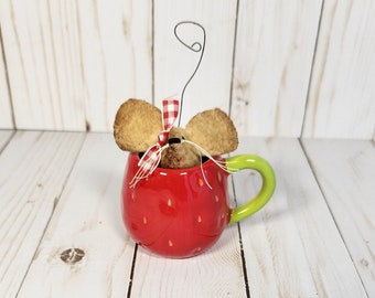 Strawberry Mouse Etsy
