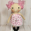 Primitive Bunny Cloth Doll Pattern, Primitive Grungy Bunnies Pattern ...