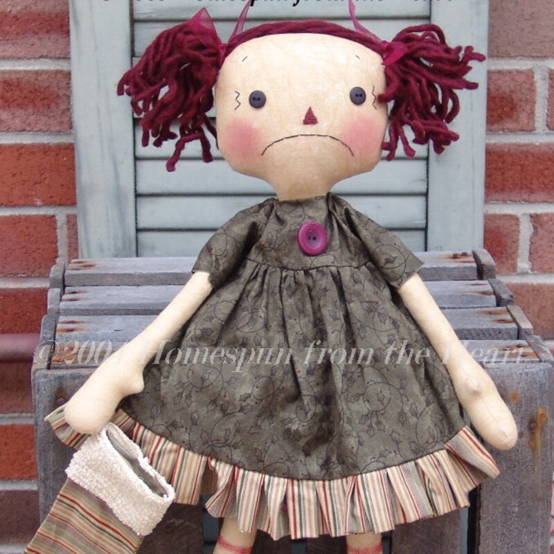 Raggedy Doll Pattern - Etsy