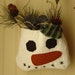 Primitive Mouse Pattern, Halloween Mouse Pattern in Snowman Wool Pocket ...