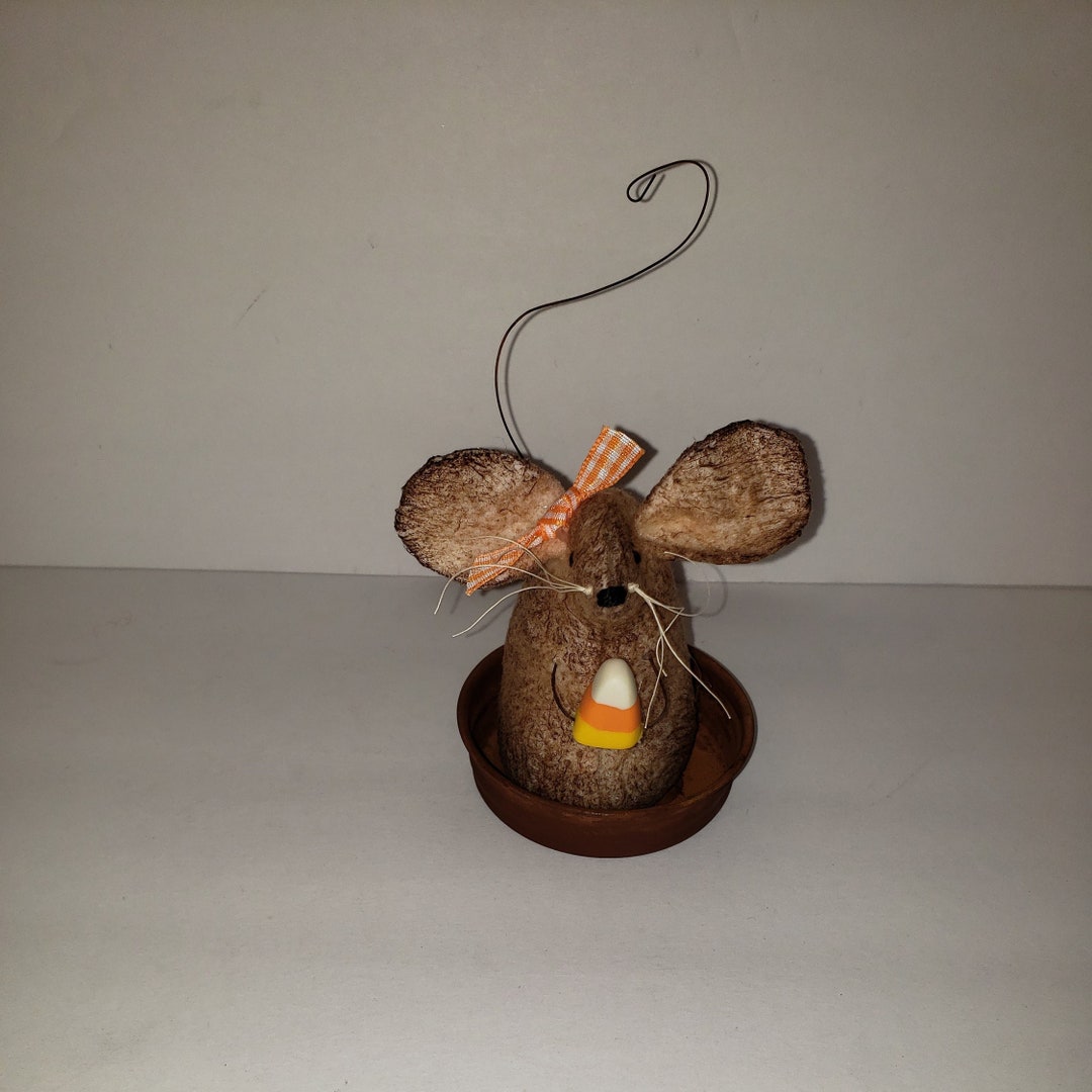 Primitive Candy Corn Mouse Halloween Mouse Harvest Mouse - Etsy
