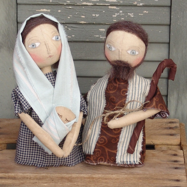Primitive Nativity Pattern - Etsy