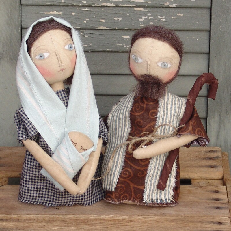 Primitive Nativity Pattern - Etsy