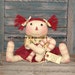 Primitive Bunny Cloth Doll Pattern Primitive Grungy Bunnies - Etsy