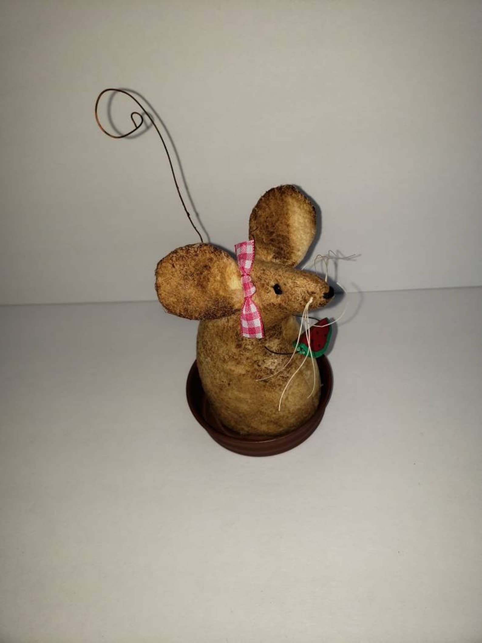 Primitive Summer Time Watermelon Mouse | Handmade Mouse | Mouse of the ...