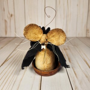 Dracula Vampire Mouse for Tiered Tray Display, Creepy Halloween Decor ...