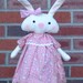 Easter Bunny Tree Topper and Carrot Ornaments Pattern, Primitive Easter ...