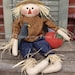 Primitive Scarecrow Doll Pattern, Halloween Fall Decor, Halloween ...
