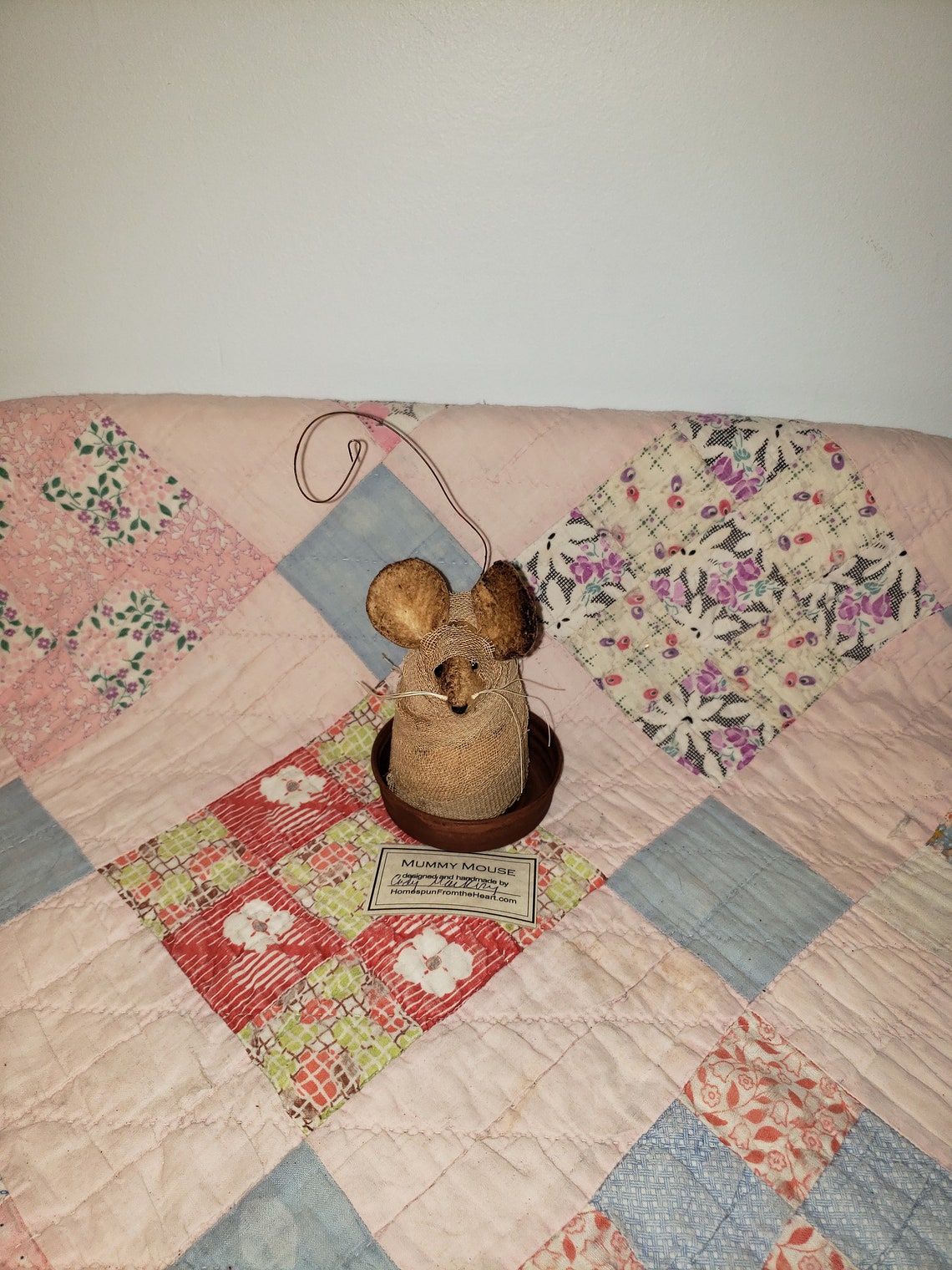 Primitive Mummy Wrapped Halloween Mouse Halloween Decorating - Etsy