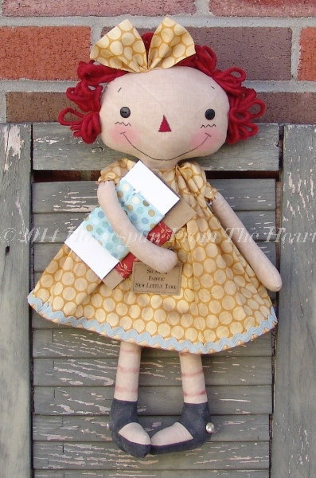 Cloth Doll Pattern, the Old Country Store Quilter and Craft Raggedy ...
