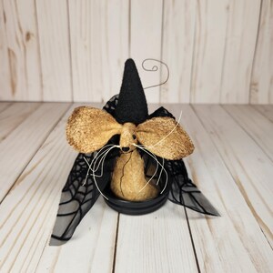 Primitive Witch Mouse, Halloween Miniature Decor - Etsy