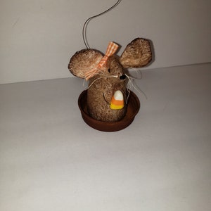 Primitive Candy Corn Mouse Halloween Mouse Harvest Mouse - Etsy