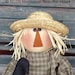 Primitive Scarecrow Doll Pattern, Halloween Fall Decor, Halloween ...