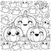 10 Cute Halloween Coloring Pages for Kids Printable Ghost Pumpkin ...