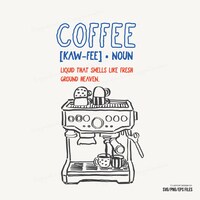 25 Cute Coffee Kawaii PNG & SVG Bundle Graphic Digital Download Image ...