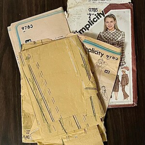 Vintage Simplicity 9783 Woman's Pajamas and Nightgown Sewing Pattern ...