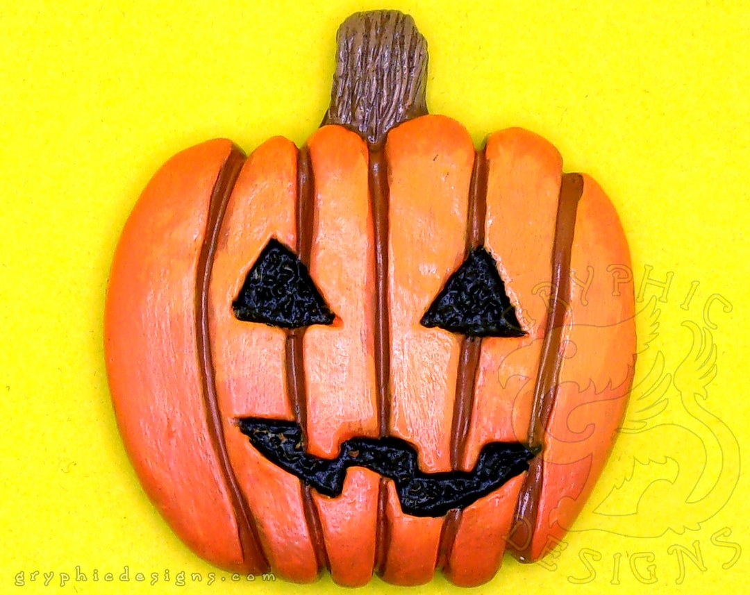 Jack-o-lantern or Orange Pumpkin Squash Magnet - Etsy