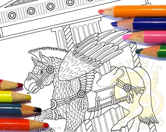 Buckbeak Coloring Pages