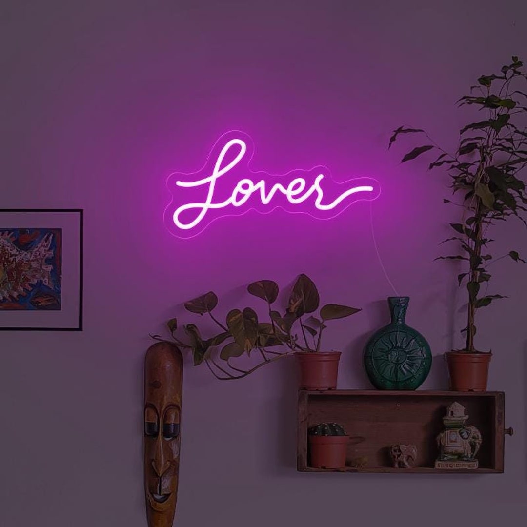 Lover Neon Sign,swiftie Led Neon,lover Led Light,gift for Taylor Swift ...