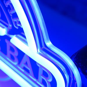 Custom Bar Neon Sign, USB Engraved Home Bar LED Neon Light Wall Decor ...
