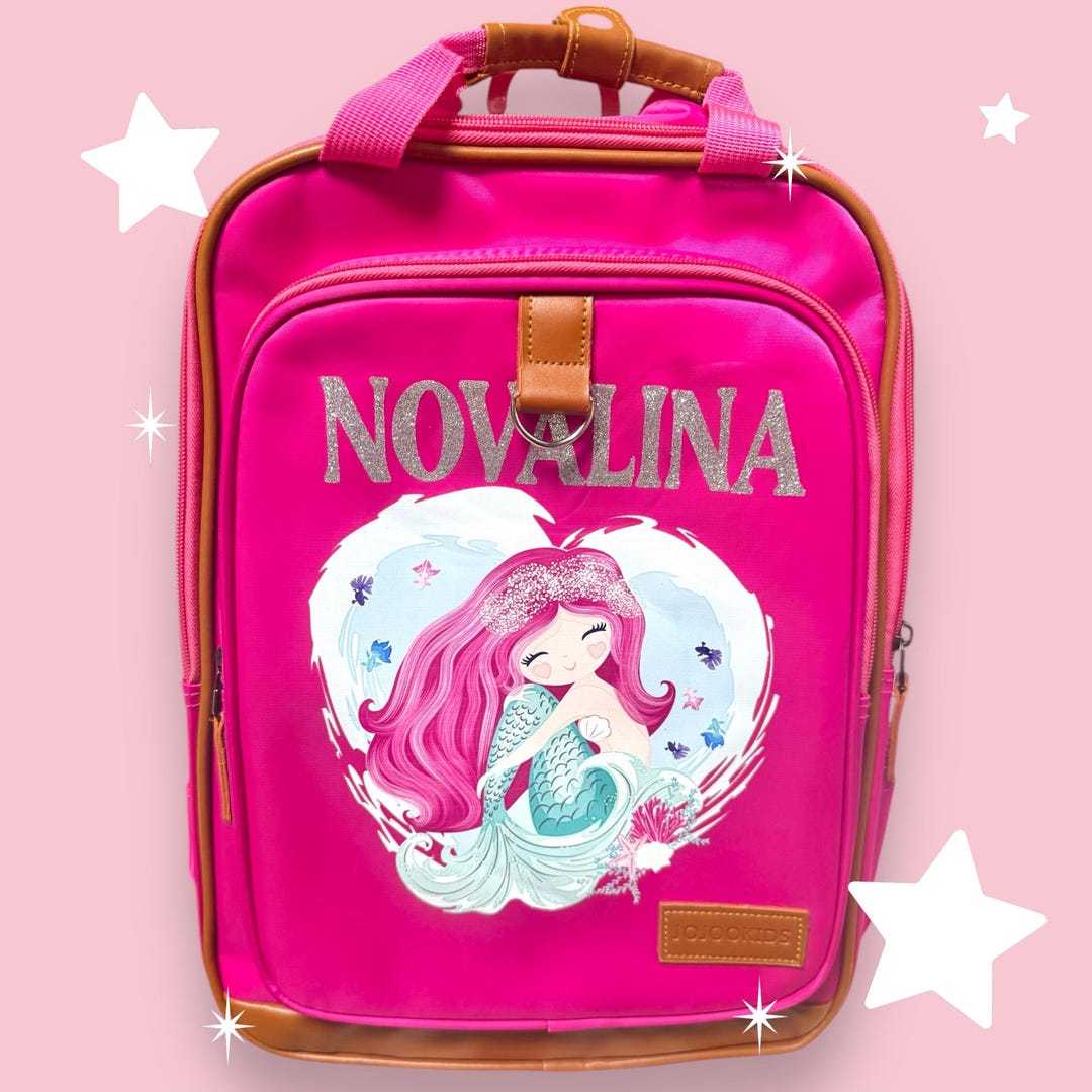 Personalized Mermaid Backpack for Girls - Etsy
