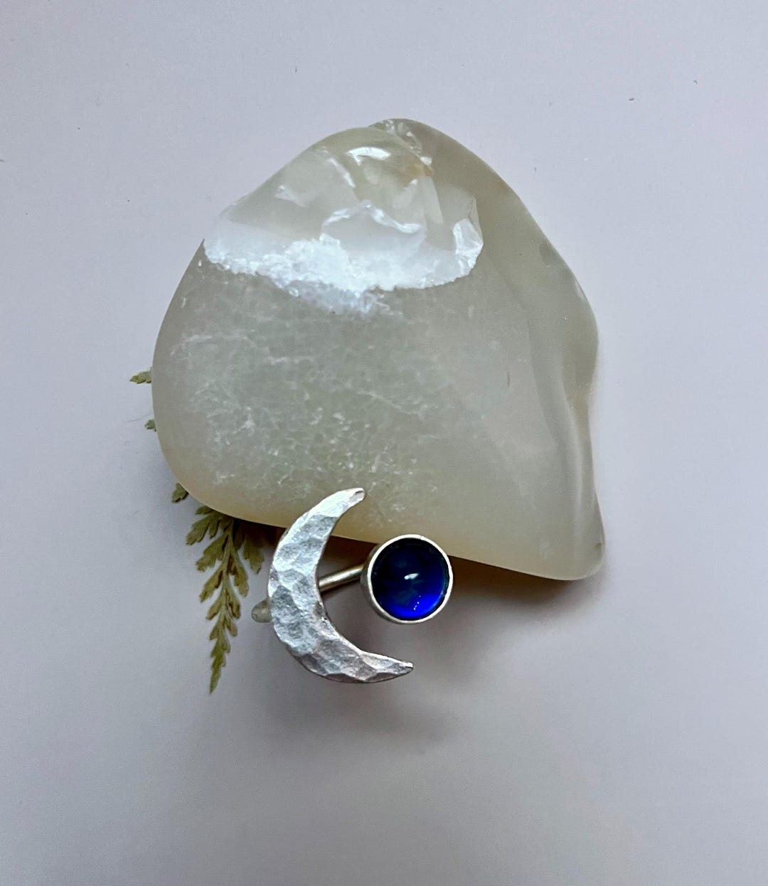 Crescent Moon Mood Ring - Etsy