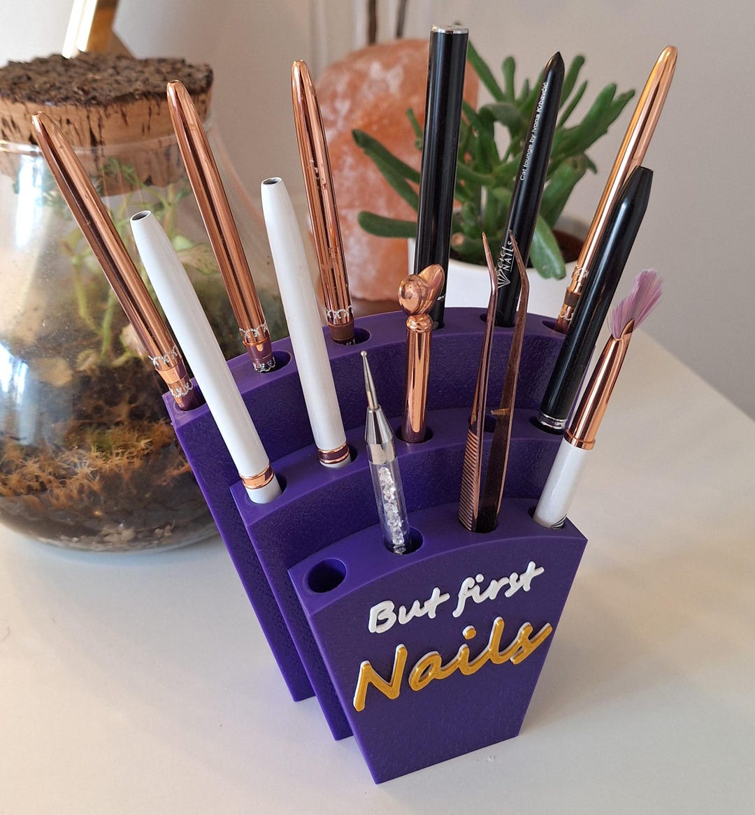 Stand for Nail Brushes STL File, but First Nails - Etsy