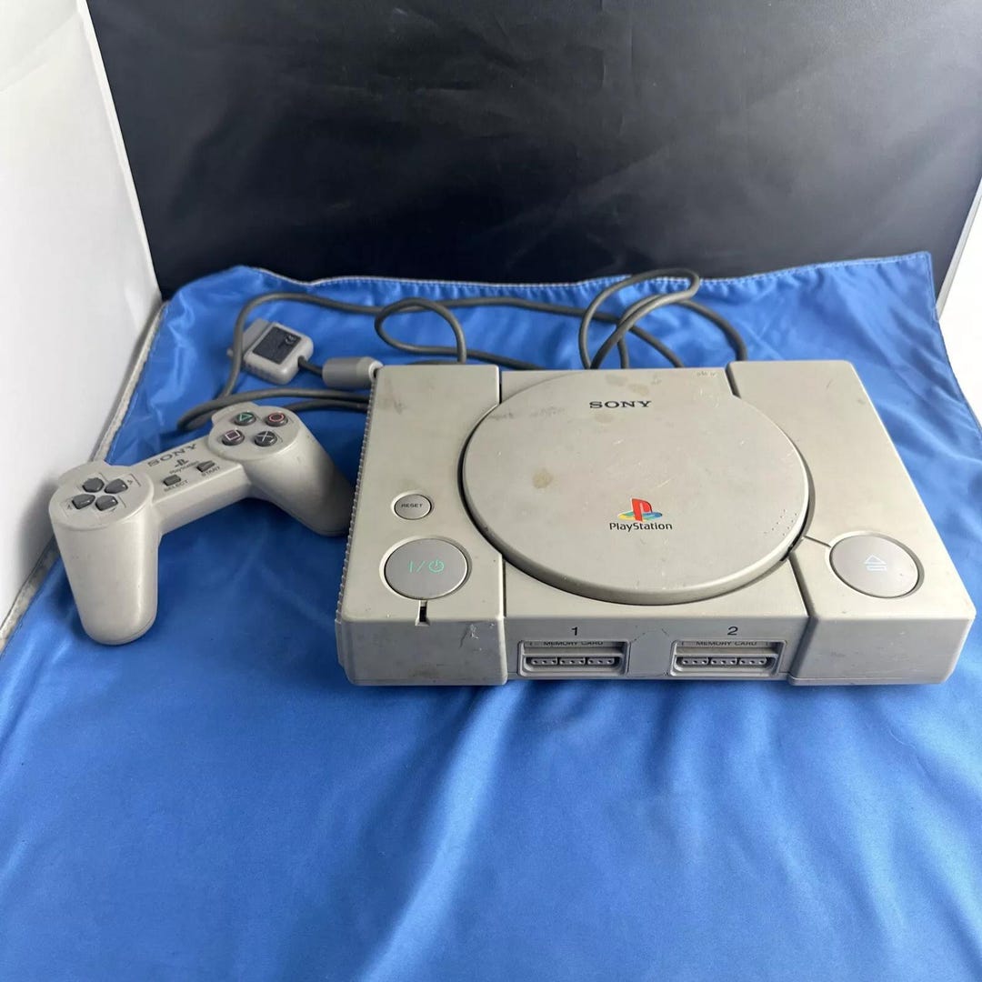 Sony PS1 Playstation 1 SCPH-5501 Console for Parts or Repair Not Tested ...