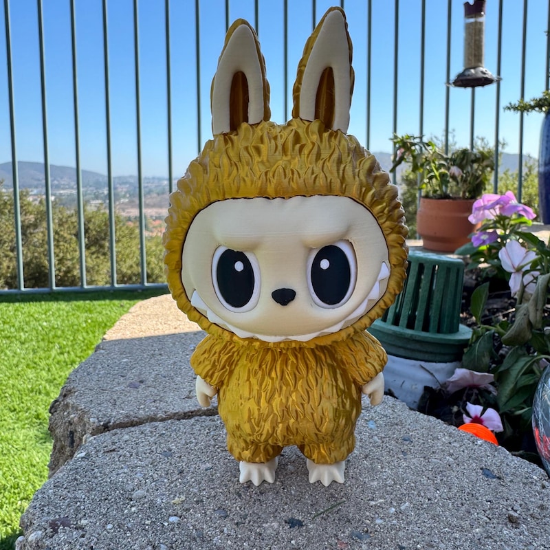 Labubu Yellow - Etsy