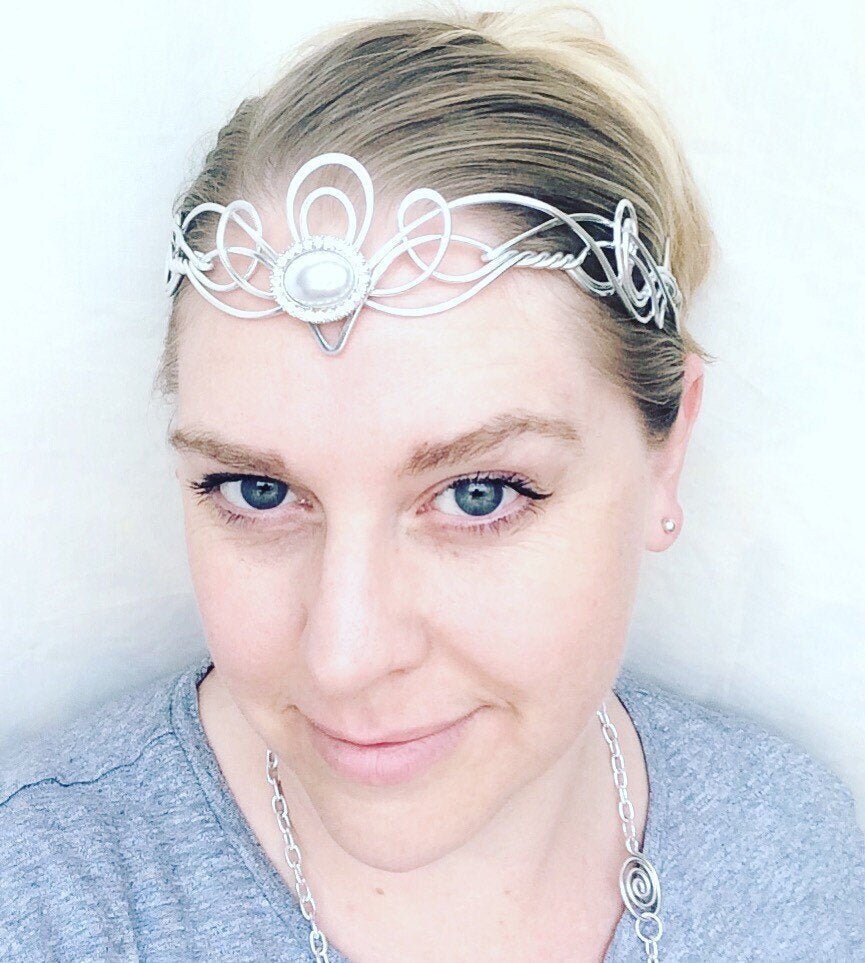 AREDHEL Circlet Celtic Elven Medieval Renaissance Hand | Etsy