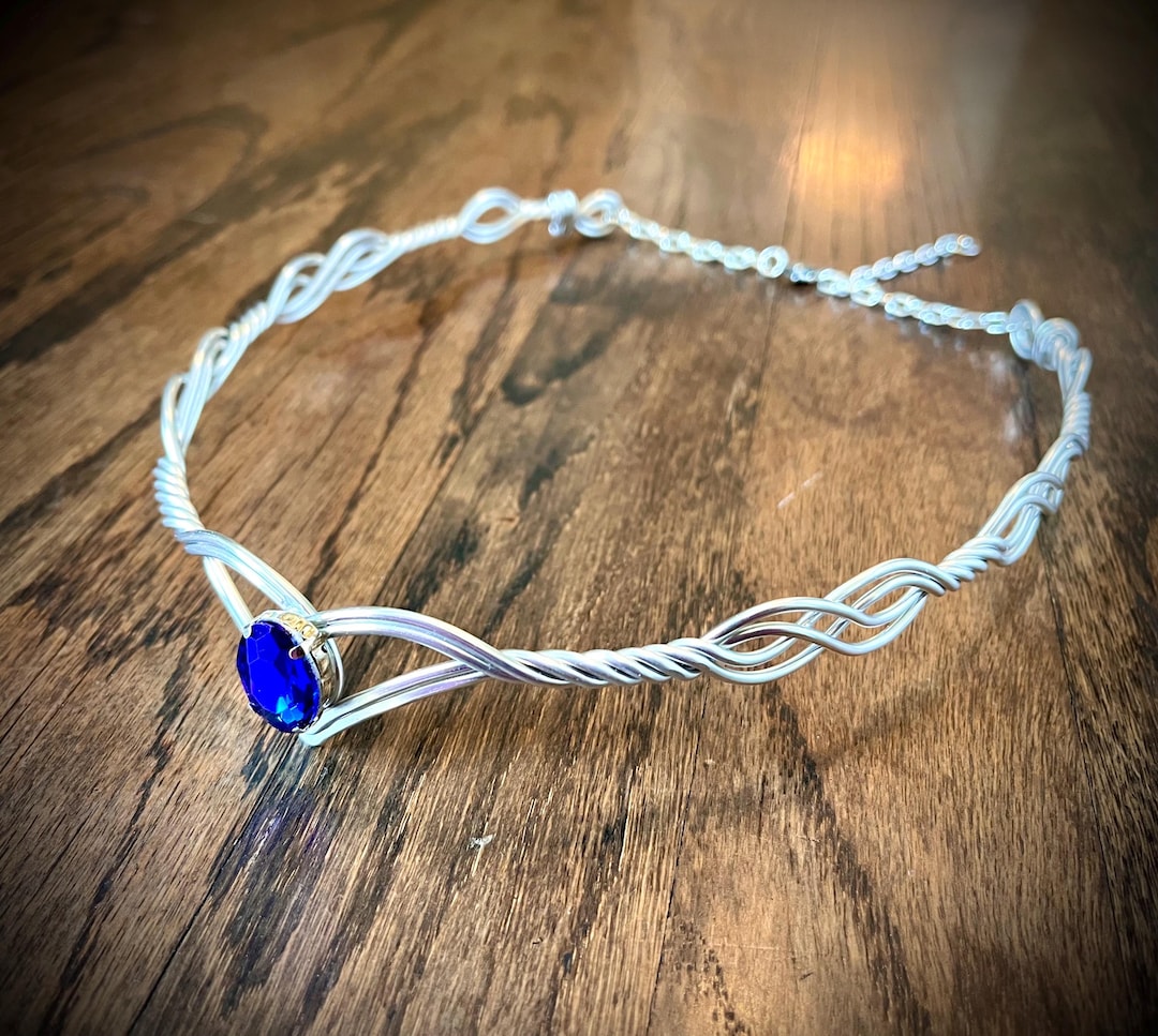 FREYA Circlet, Norse Celtic Elven Medieval Rennaisance, Customizable W ...
