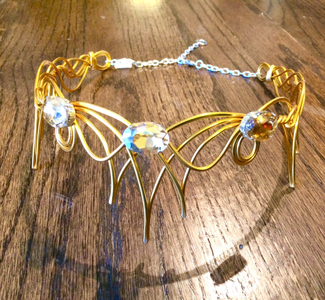 Elven Circlet - ELENTARI - Two in One -celtic Wire Wrapped - Choose ...