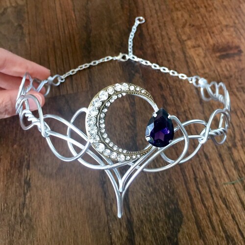 TINUVIEL Circlet Celtic Elven Medieval Renaissance Hand Wire - Etsy