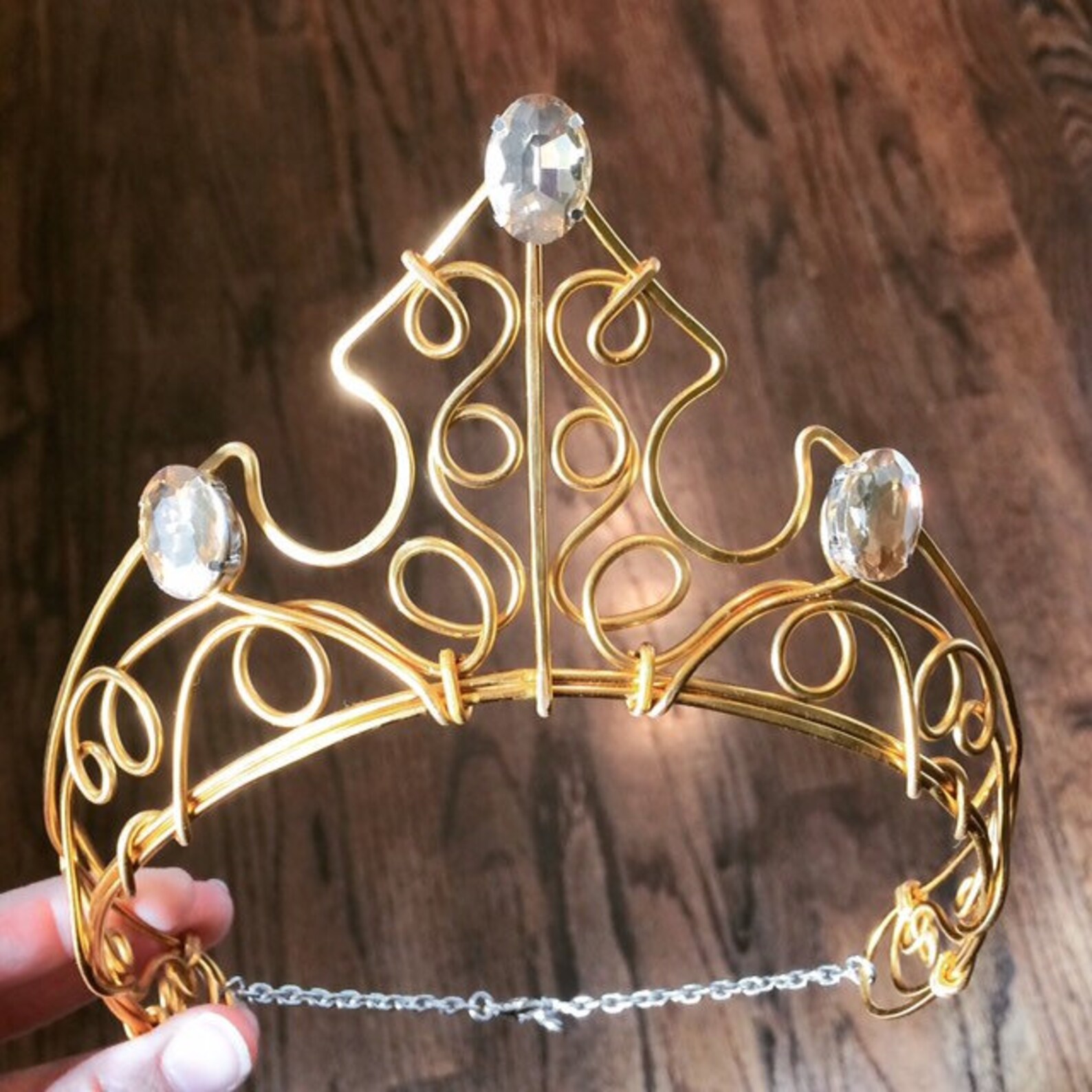 Princess Crown- Medieval Rennaisance - Hand Wire Wrapped - Choose Your ...