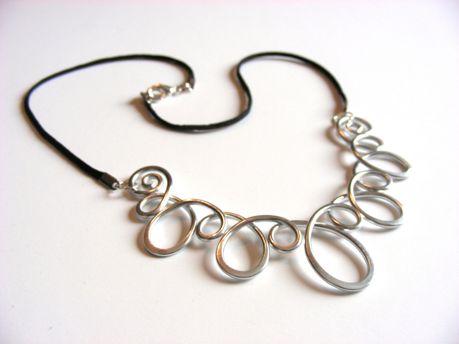 Loop De Loop Necklace Choose Your Own Color - Etsy